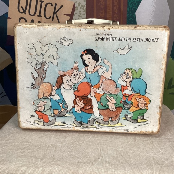 Disney | Kitchen | Vintage 95s Walt Disney Snow White And The Seven ...